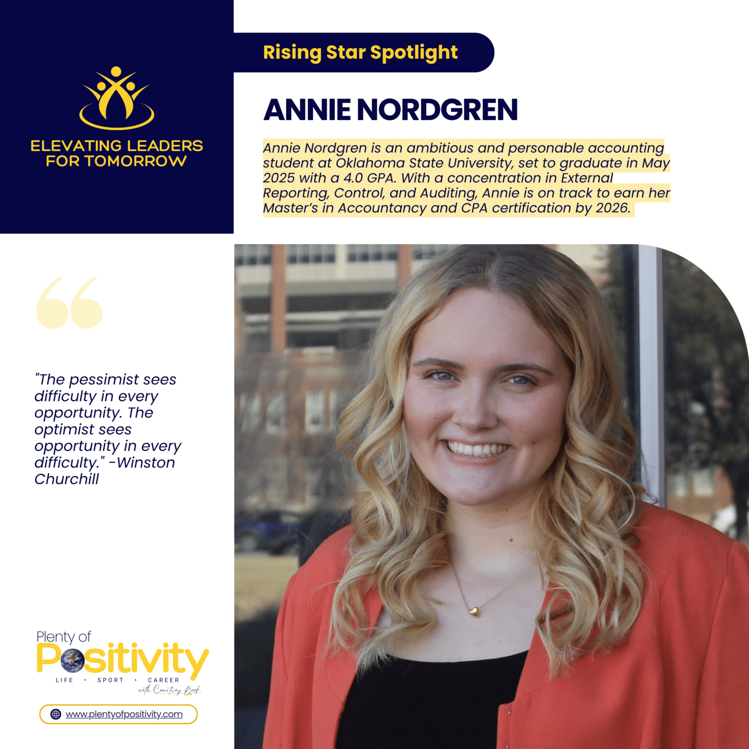 Annie Nordgren - Plenty of Positivity
