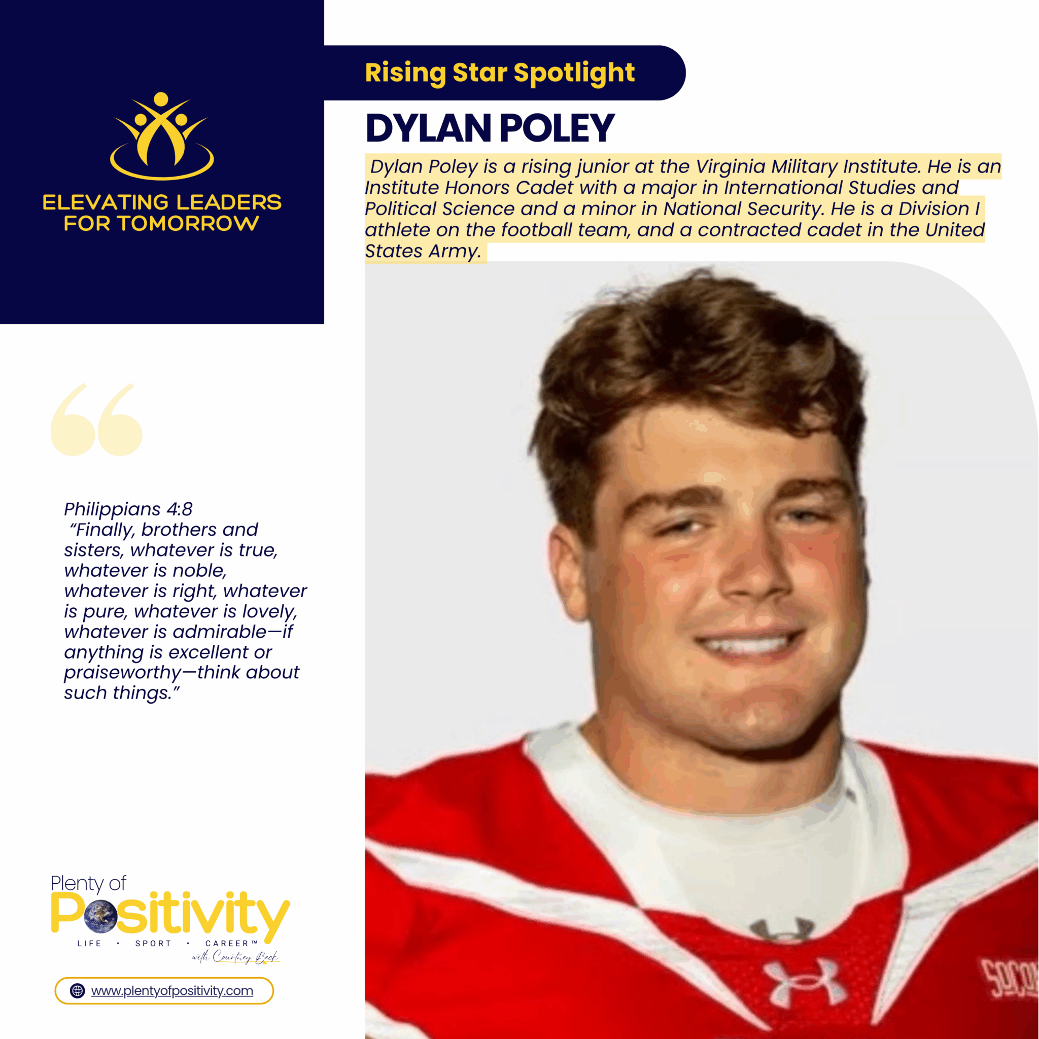 Rising Star Series - Plenty of Positivity