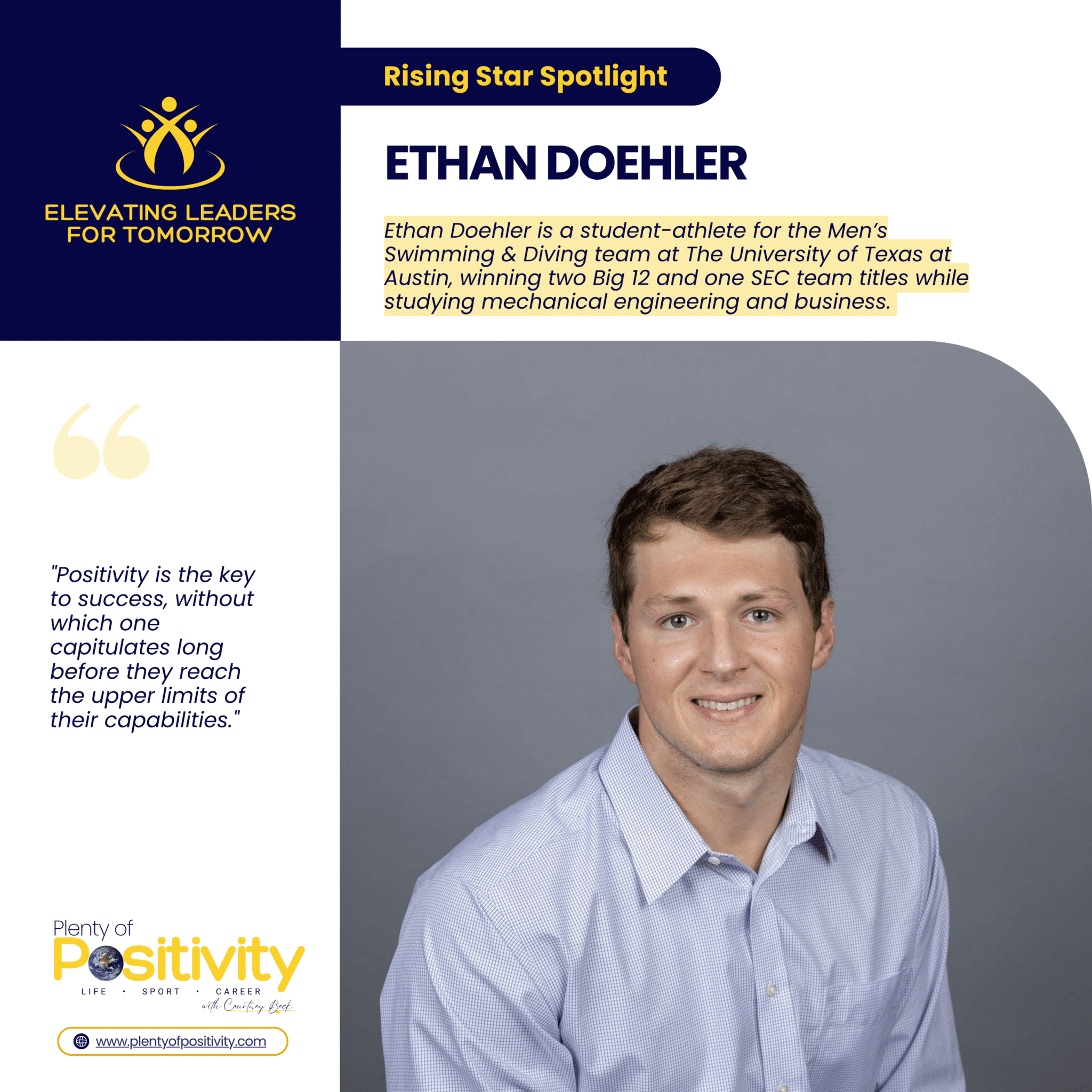 Ethan Doehler - Plenty of Positivity