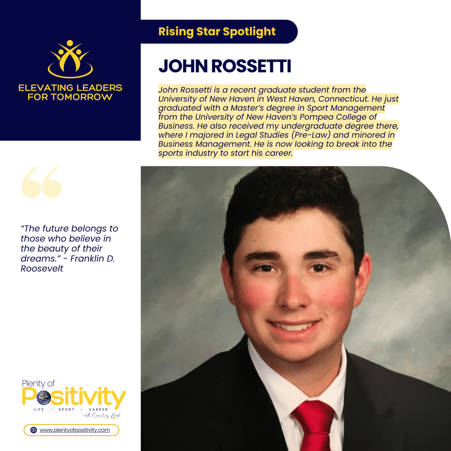 John Rossetti - Plenty of Positivity