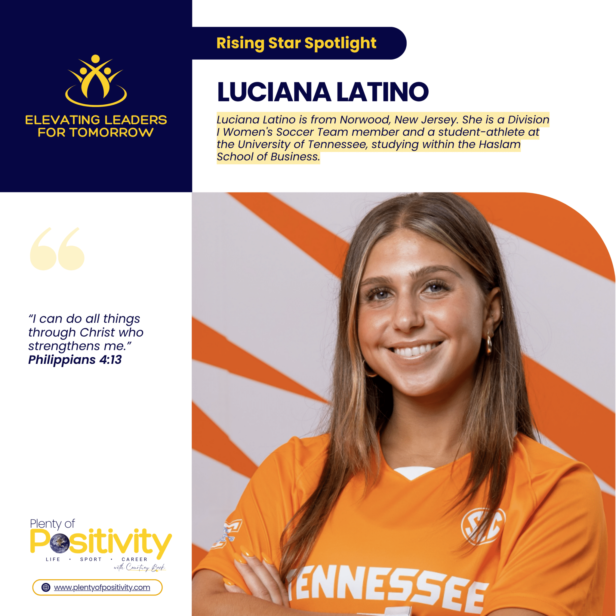 Rising Star Series - Plenty of Positivity